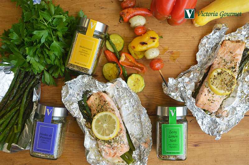3 Ingredient Foil Packets – Victoria Gourmet